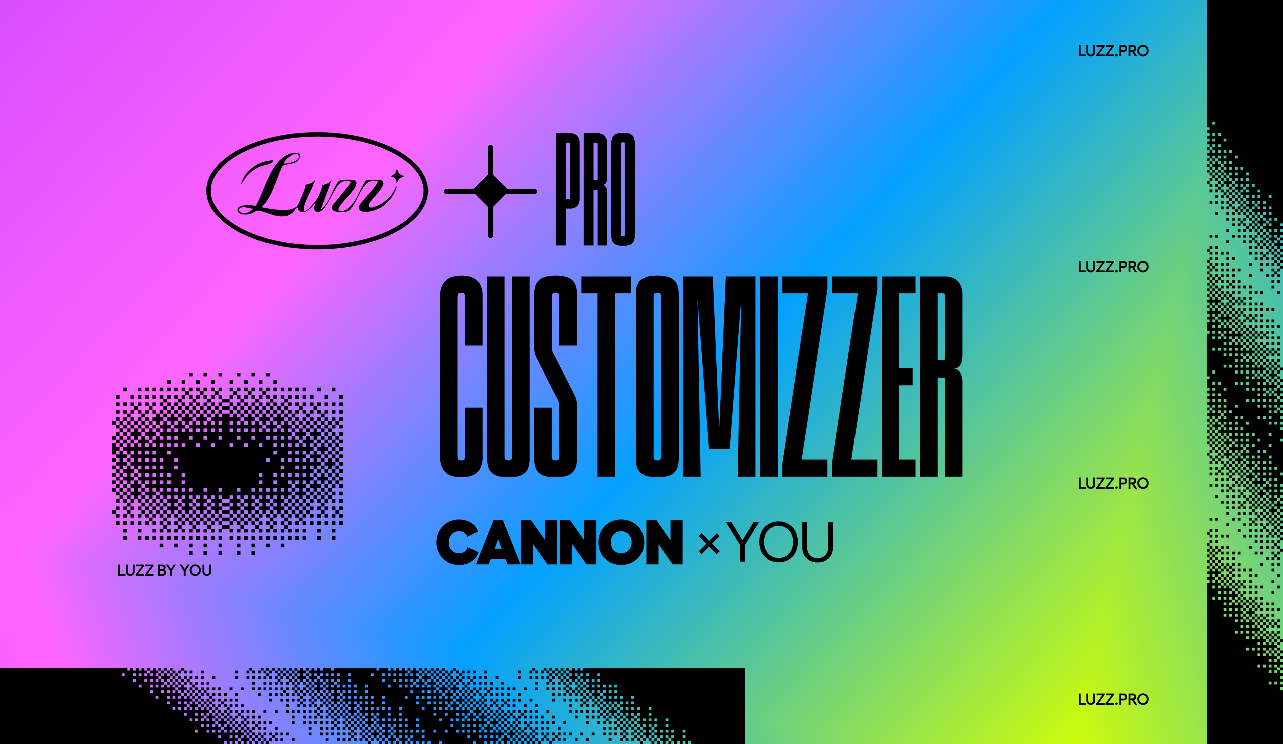 Luzz Pro Cannon Pickleball Paddle – Gen3+ Floating Core, Carbon Fiber,